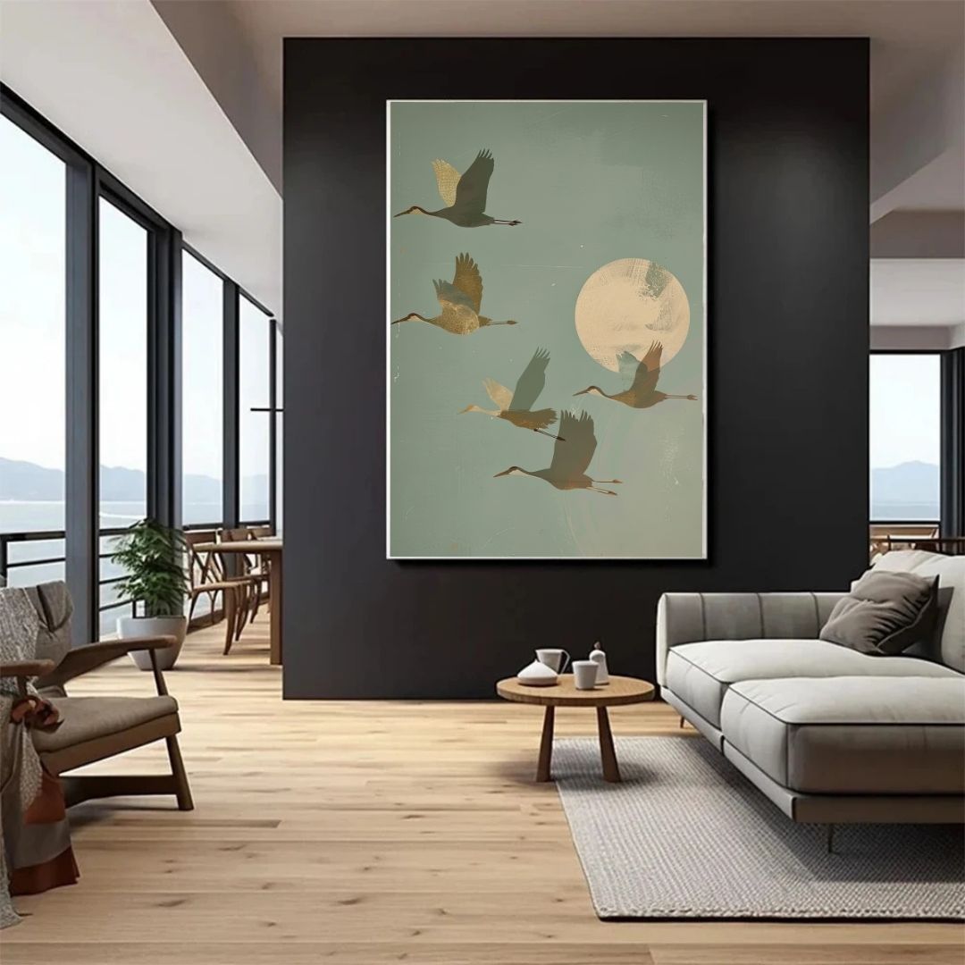 Japandi Canvas Wall Art - Calm & Minimalist Style for Your Home – DIVEROS