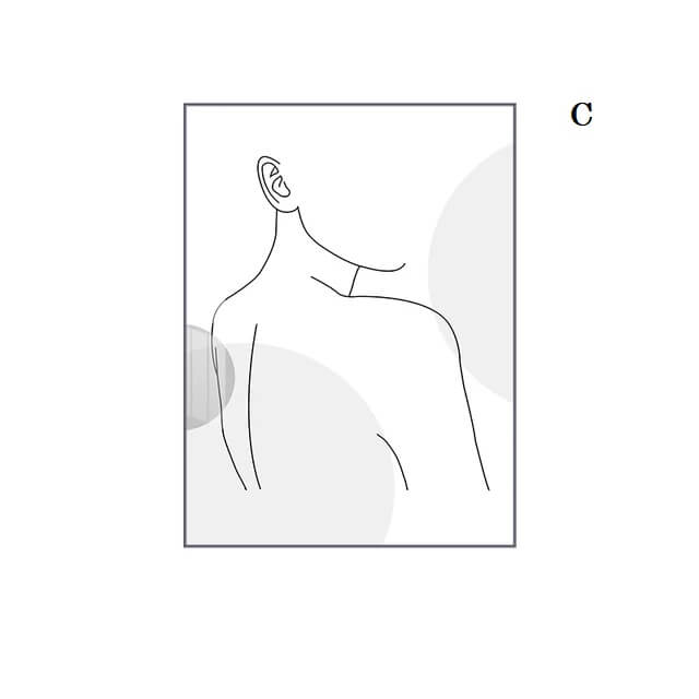 Abstract Line Figure Woman Canvas Print Wall Art Minimalist Posters Bl ...