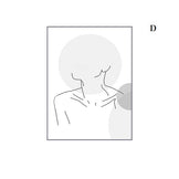 Abstract Line Figure Woman Canvas Print Wall Art Minimalist Posters Bl ...