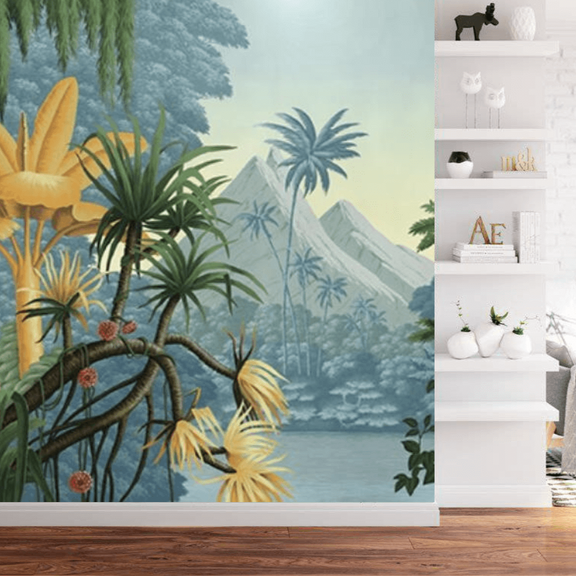Buy Rainforest Landscape Mural Wallpaper (SqM) at 20% off – DIVEROS