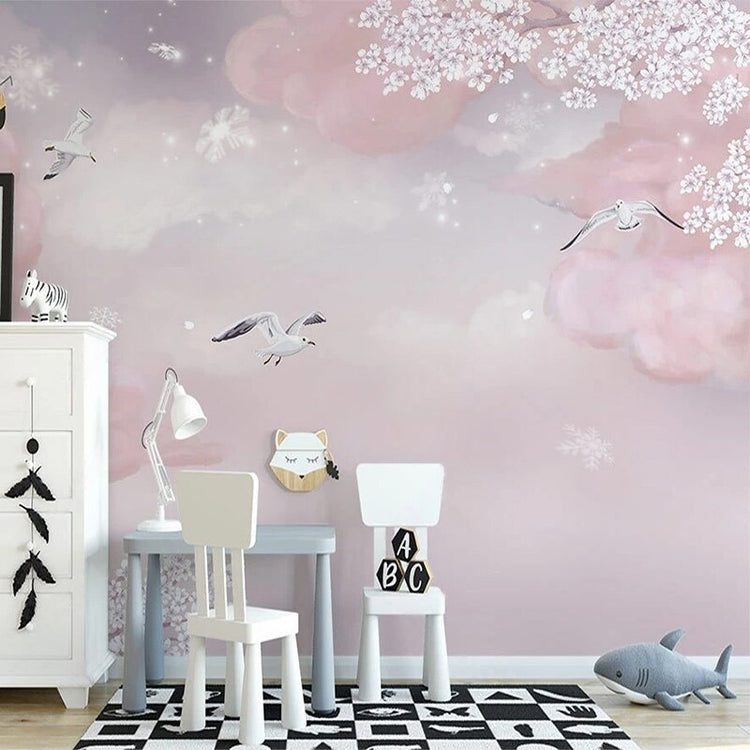 Buy Fantasy Pink Sky Wallpaper Mural (SqM) at 20% off – DIVEROS