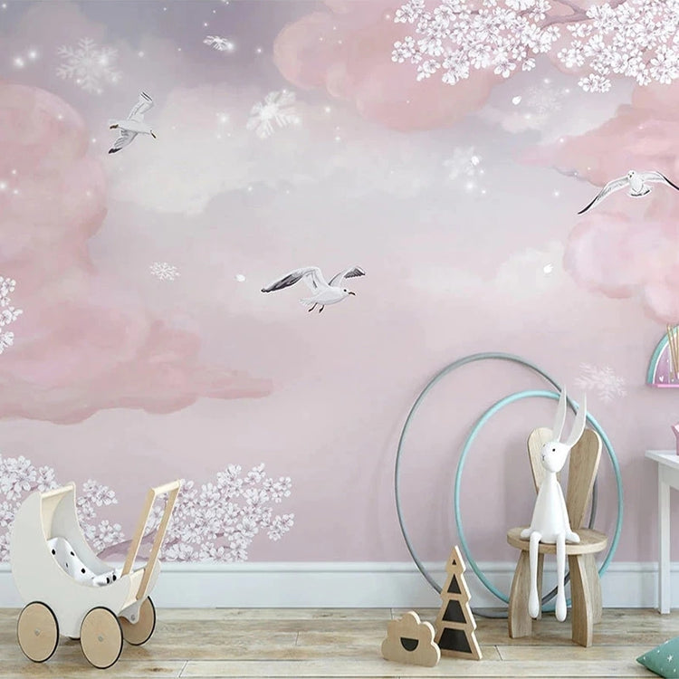Buy Fantasy Pink Sky Wallpaper Mural (SqM) at 20% off – DIVEROS