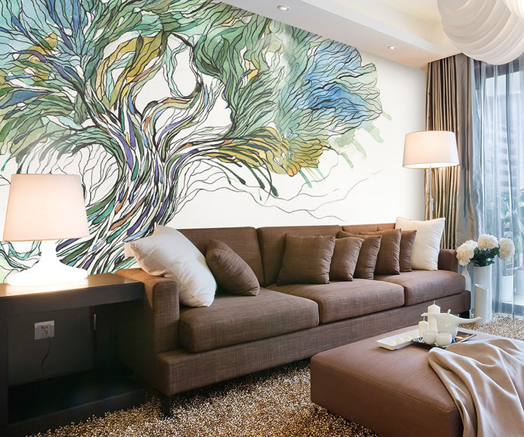 Buy Fantasy Tree Mural Wallpaper (SqM) at 20% off – DIVEROS