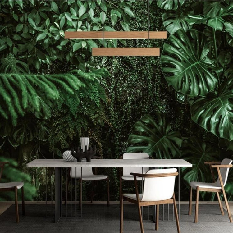 Tropical Green Scenery Mural Wallpaper (SqM) – DIVEROS