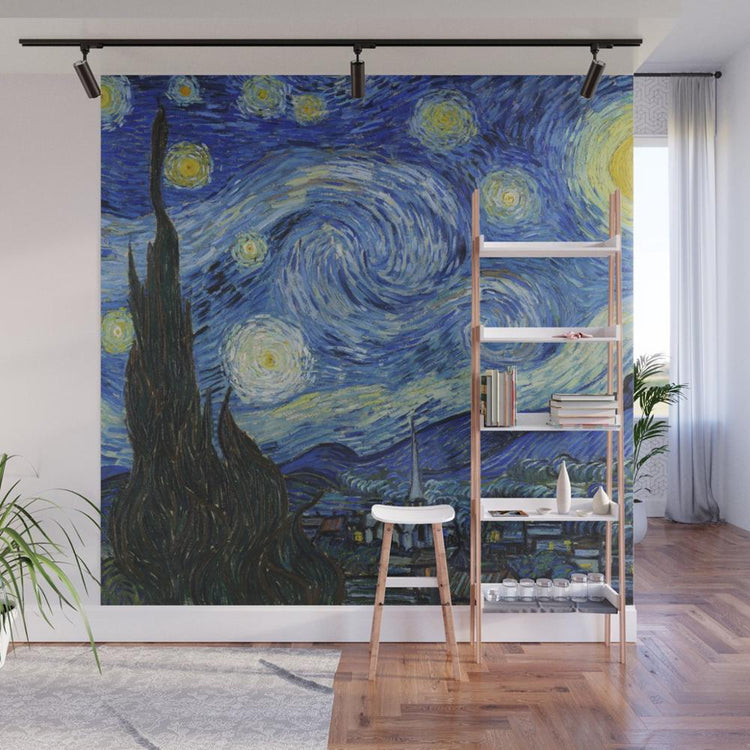 Starry Night Mural Wallpaper (SqM) – DIVEROS