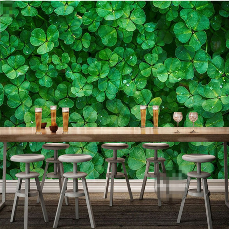 Buy Morning Clover Leaves Wallpaper at 20% off – DIVEROS