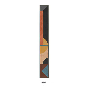 Abstract Vertical Color Block Canvas Prints | Slim Format Wall Art For ...