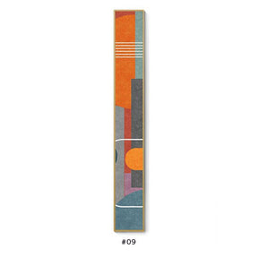 Abstract Vertical Color Block Canvas Prints | Slim Format Wall Art For ...